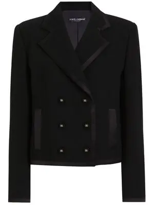 Dolce & Gabbana Satin-trim Blazer
