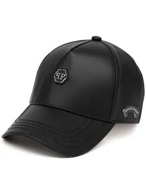 Philipp Plein Appliqué Cap - Black