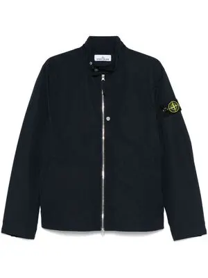 Stone Island Compass Badge Jacket - Blue