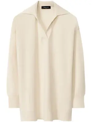 Fabiana Filippi Split-neck Sweater