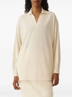 Fabiana Filippi Split-neck Sweater
