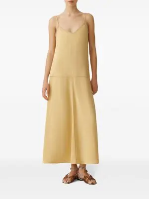Fabiana Filippi Satin Slip Dress