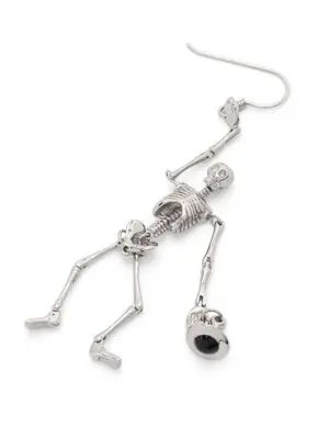 VIVIENNE WESTWOOD Skeleton Pendant Earrings