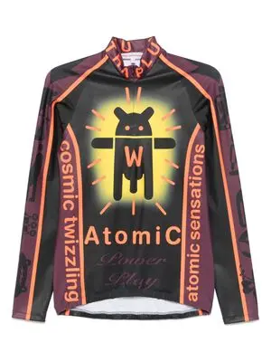 Walter Van Beirendonck Printed Sport Tops For Men