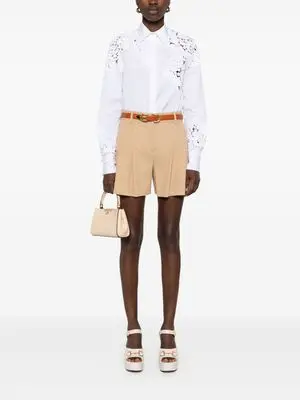 Ermanno Scervino Pleated Shorts