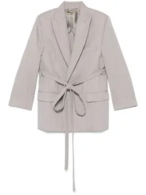 Victoria Beckham Tailored Belted Blazer