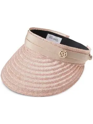 MAISON MICHEL Pat Visor - Neutrals