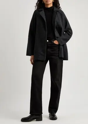 Eileen Fisher Roll-neck Fine-knit Wool Jumper