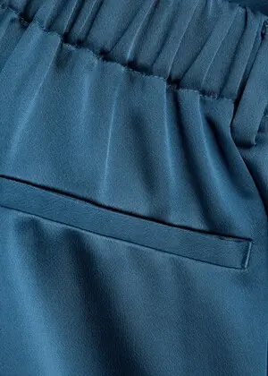 Simkhai Tavar Wide-leg Satin Trousers