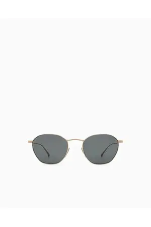 Giorgio Armani Square Frame Sunglasses - Gold