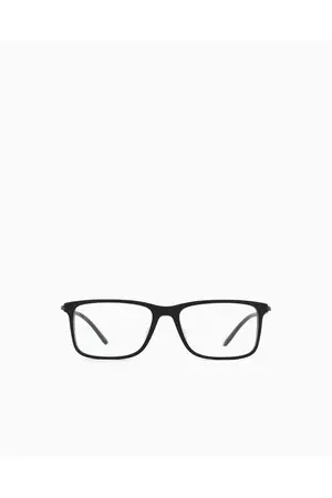 Giorgio Armani Rectangular Eyeglasses - Black