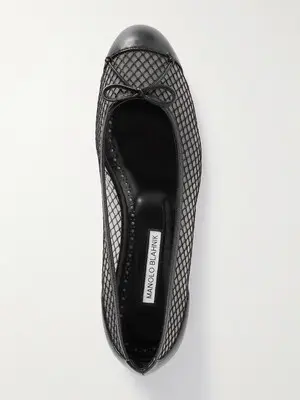 Manolo Blahnik Capbalme Ballet Flats