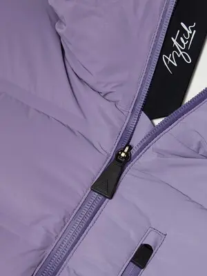 Aztech Mountain Nuke Hooded Down Ski Jacket - Purple