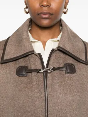 TOTEME Mélange-effect Coat - Neutrals