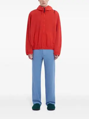 Marni Logo-embroidered Hooded Jacket