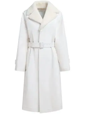 Marni Belted Leather Coat