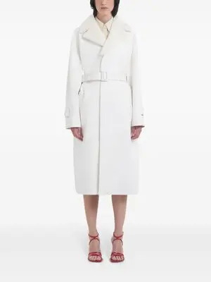 Marni Belted Leather Coat