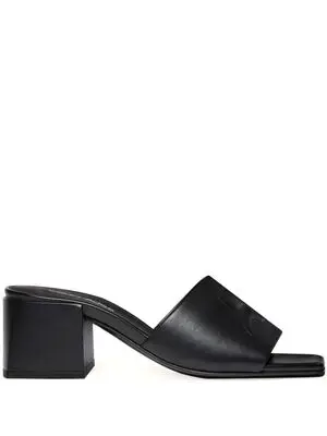 COURREGES Shadow Mules - Black