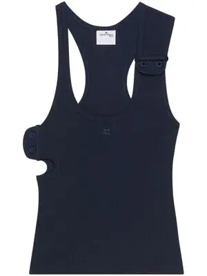 Courreges Racer Back Camis Tanks For Women