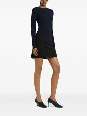 COURREGES Strap-detail Jumper - Blue