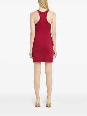 COURREGES Cotton Scuba Dress - Red
