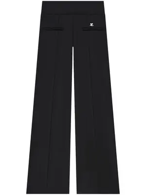 Courreges Zip Up Sports Pants For Women
