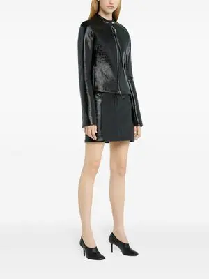 COURREGES Vinyl City Jacket - Black