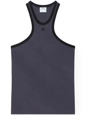 Courreges Embroidered Vests For Men