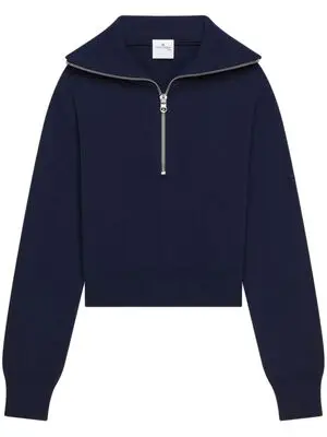 COURREGES Trucker Jumper - Blue