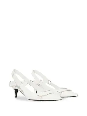 COURREGES Racer Slingback Pumps