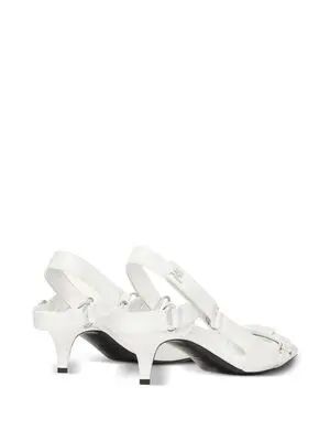 COURREGES Racer Slingback Pumps