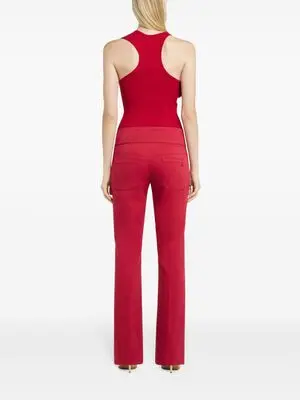 COURREGES 90's Ribbed Tank Top - Red