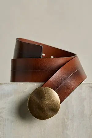 Free People Norfolk Hip Belt Cognac