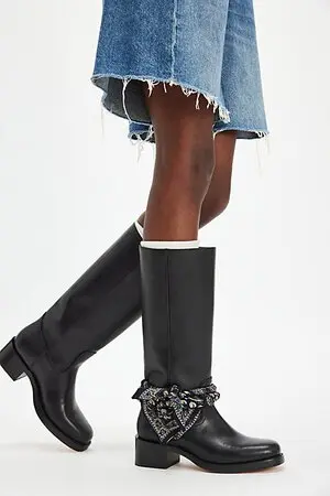 THE FRYE COMPANY Campus 14l Leather Boots - Black