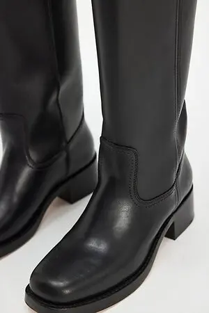 THE FRYE COMPANY Campus 14l Leather Boots - Black