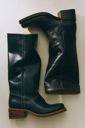 THE FRYE COMPANY Campus 14l Leather Boots - Black