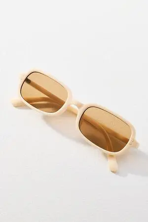 I-SEA Rectangle Tortoiseshell Sunglasses - Cream