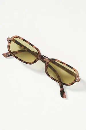 I-SEA I-SEA Rectangle Tortoiseshell Sunglasses Multicolor