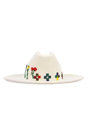 MESHIKA HATS Free To Roam Rancher Hat - Ivory