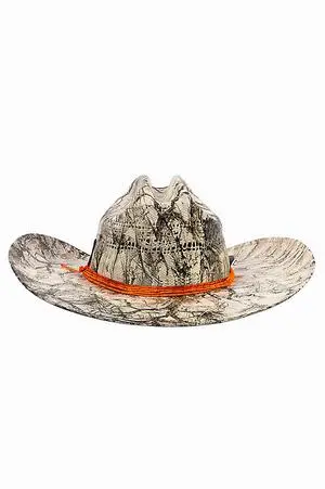 MESHIKA HATS Posty Snow Camouflage Rancher - Without Barbed Wire