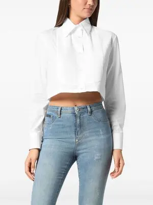 Philipp Plein Cropped Shirt
