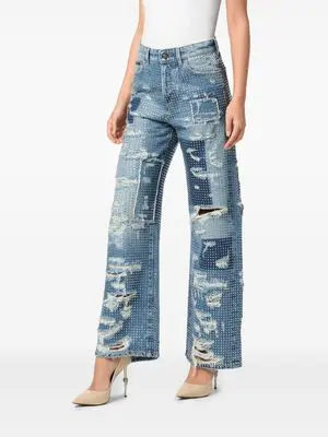 Philipp Plein Skater Row Jeans