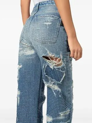Philipp Plein Skater Row Jeans