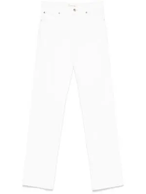 FRAME The Ruler Straight-leg Jeans - White