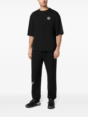 PLEIN SPORT Crew-neck Cotton T-shirt