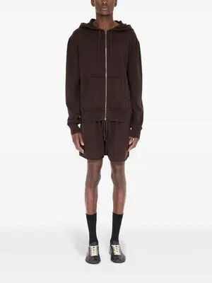 MAISON MARGIELA Zipped Hoodie - Brown