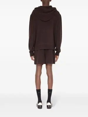 MAISON MARGIELA Zipped Hoodie - Brown