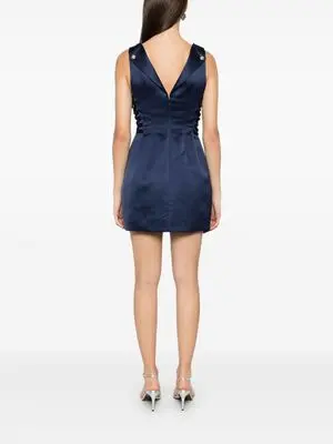 Elisabetta Franchi Satin Mini Dress