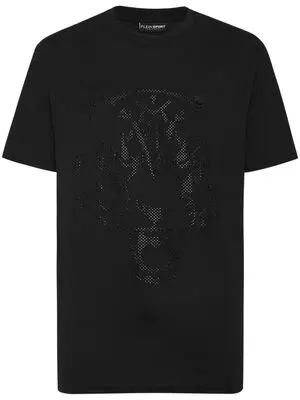PLEIN SPORT Tiger-motif T-shirt - Black