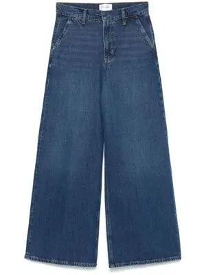 FRAME Wide-leg Jeans